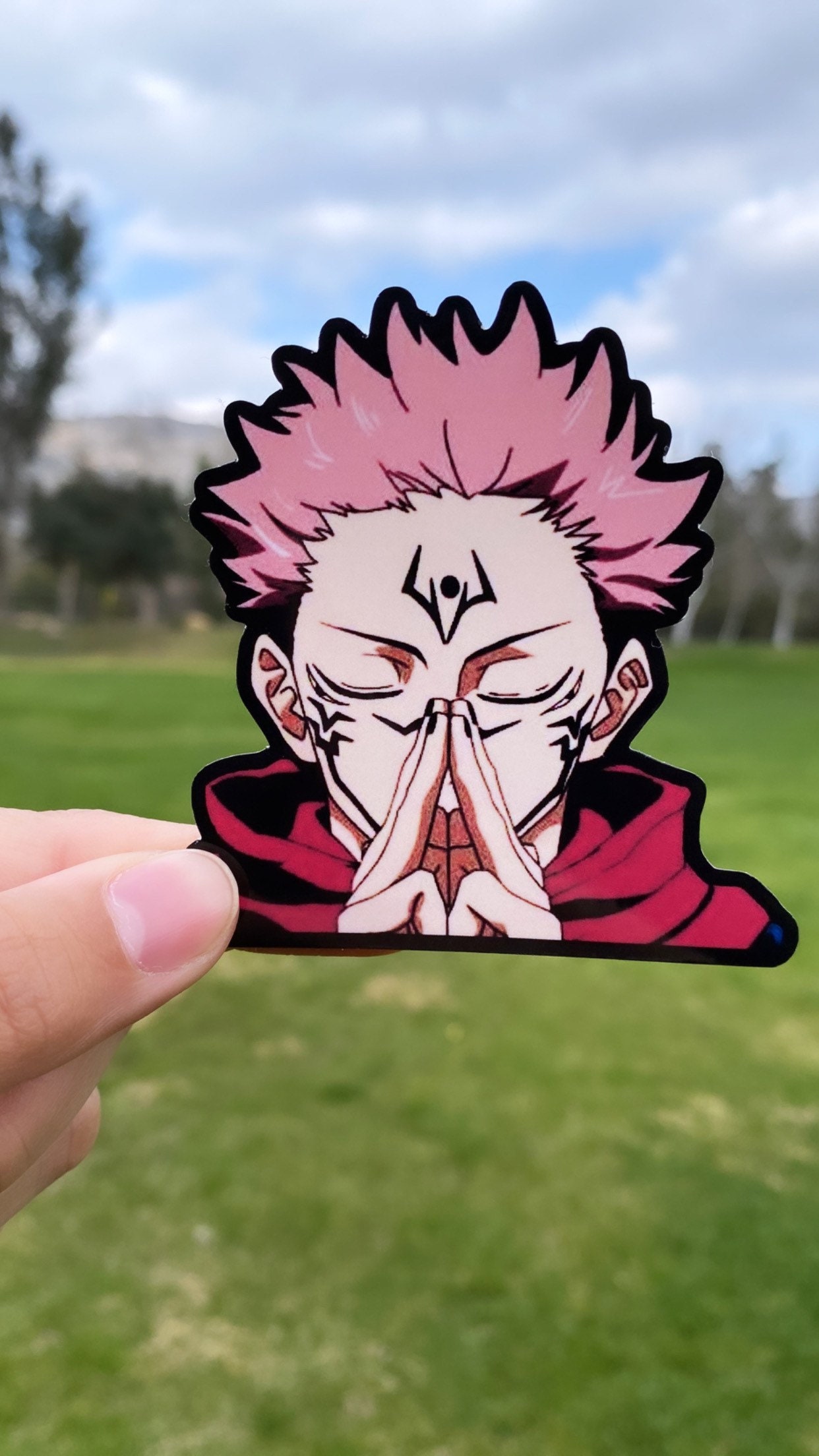 Sukuna Sticker | Etsy