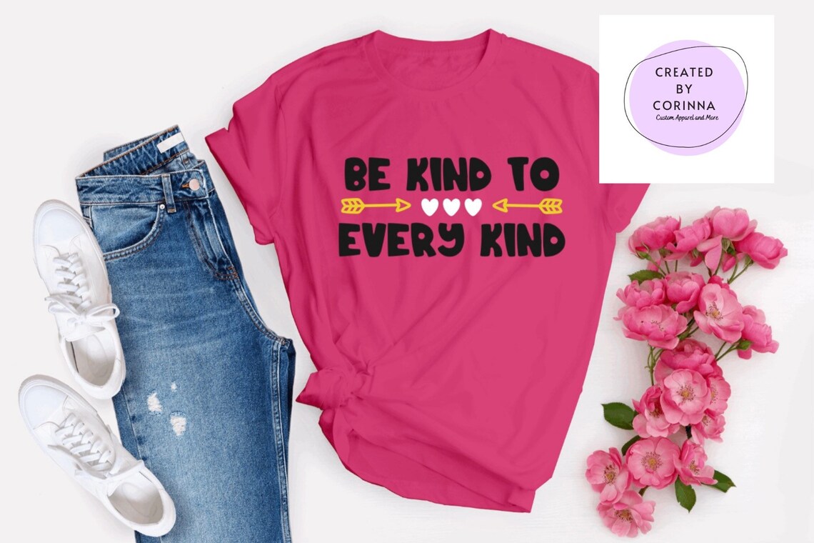 Be Kind to Every Kind Pink Shirt Day Youth - Etsy