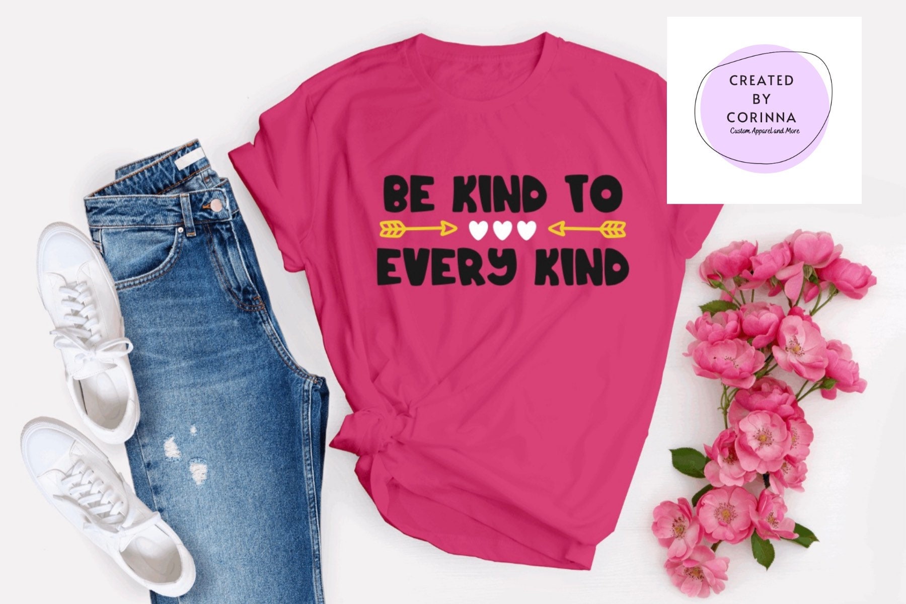 Be Kind to Every Kind Pink Shirt Day Youth - Etsy