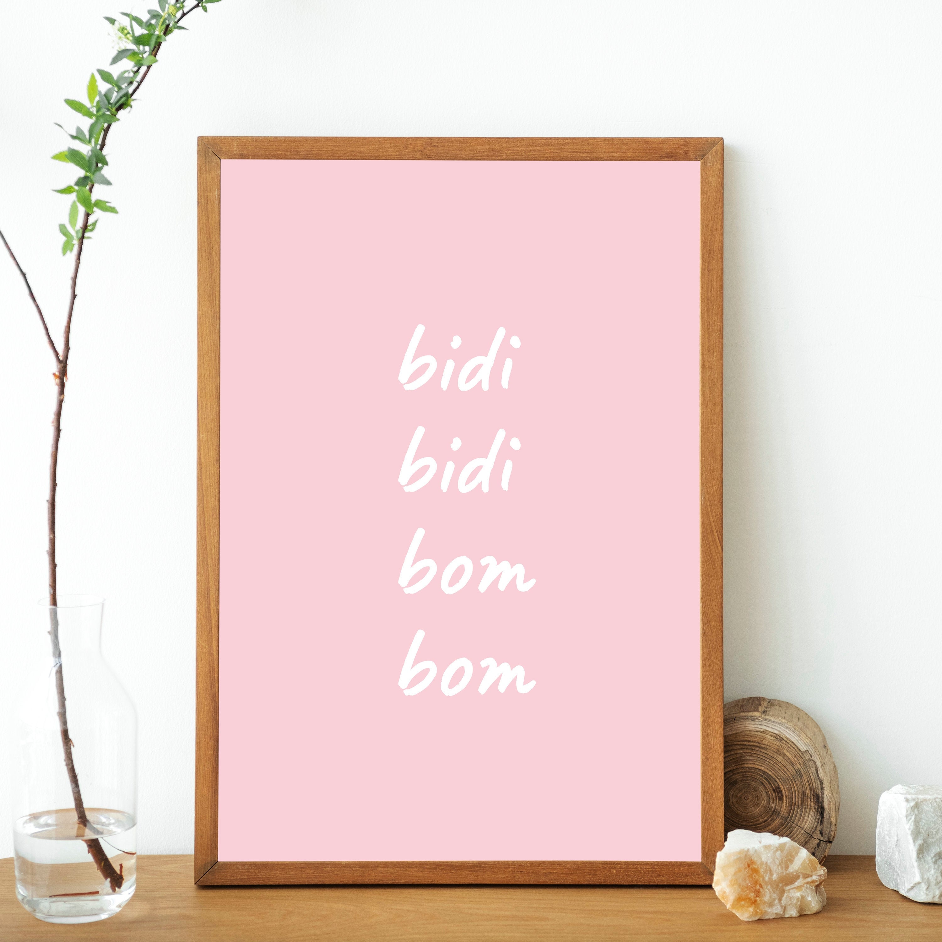 Bidi Bidi Bom Bom Poster. Selena Quintanilla Wall Art. Latina - Etsy