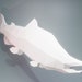 3D Papercraft Salmon Fish Trophy, Alaska Sockeye Paper Home Decoration ...