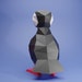 3D Papercraft Bird Decoration , Origami Puffin Sculpture - PDF Pattern ...