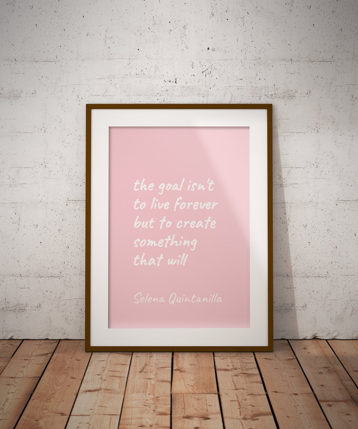 Selena Quintanilla Quote Poster. Latina Music Icon Wall Art. - Etsy