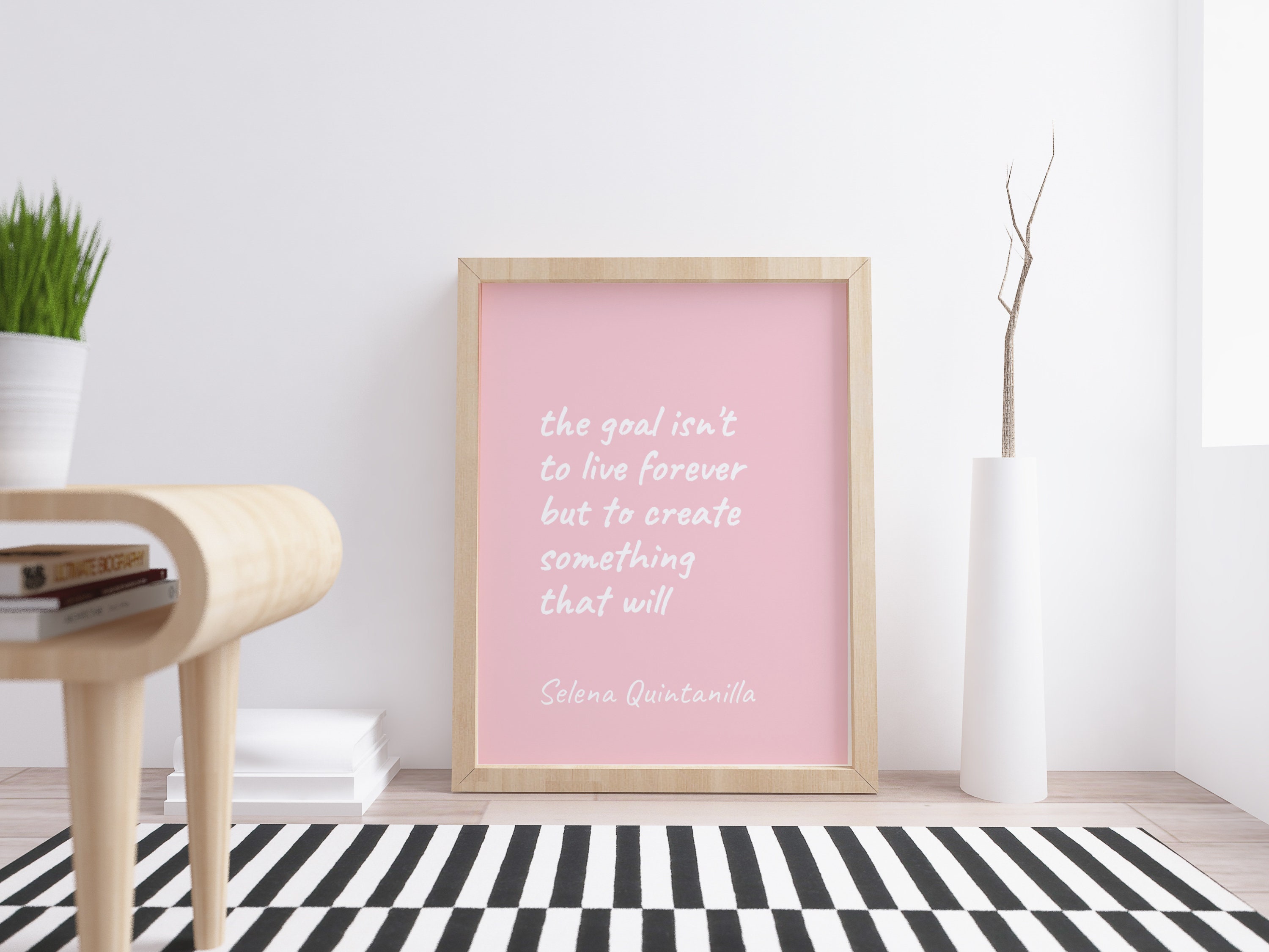 Selena Quintanilla Quote Poster. Latina Music Icon Wall Art. - Etsy