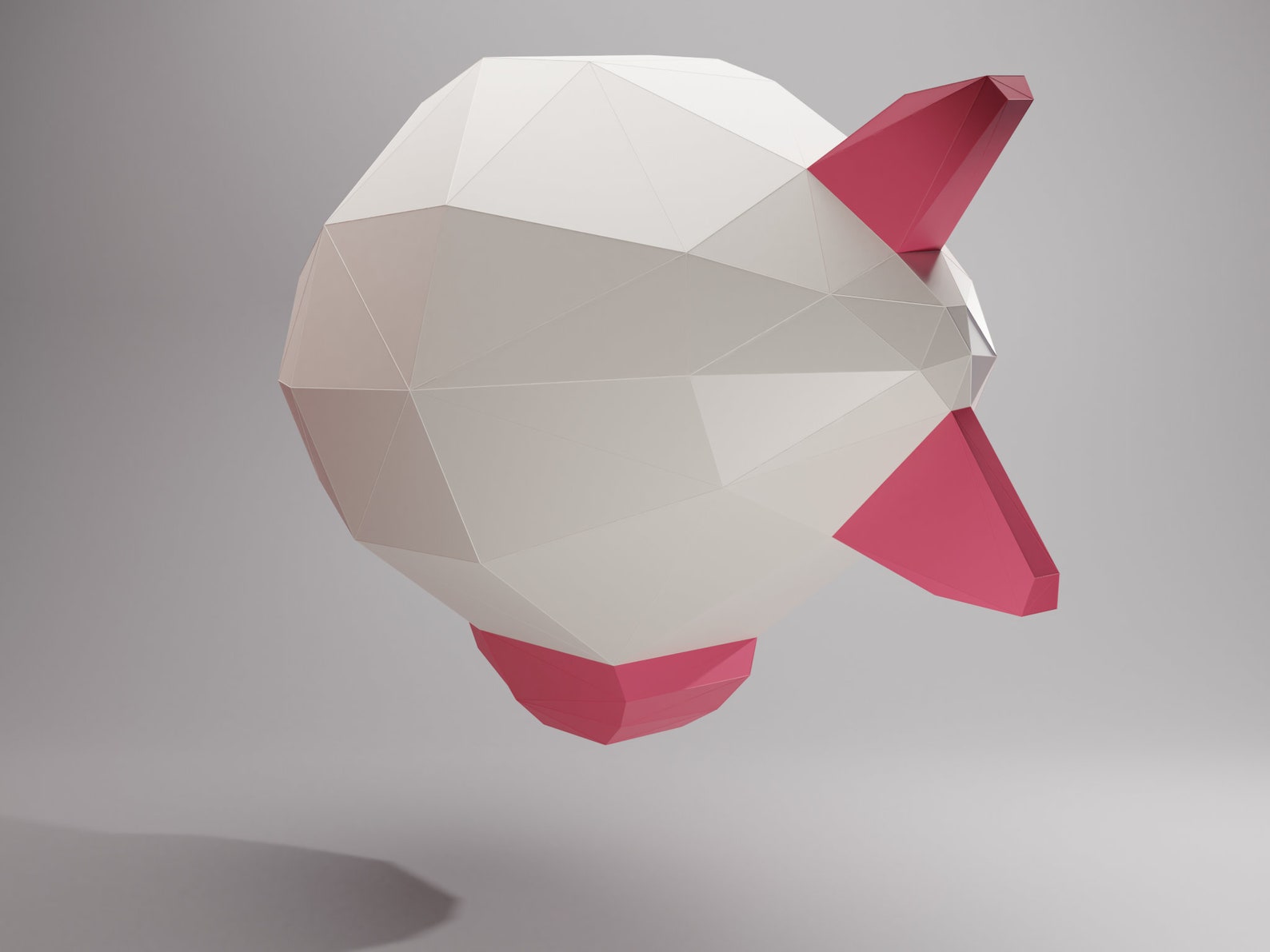 3d Papercraft Airship for Kids Room. Origami Aircraft Trophy | Etsy