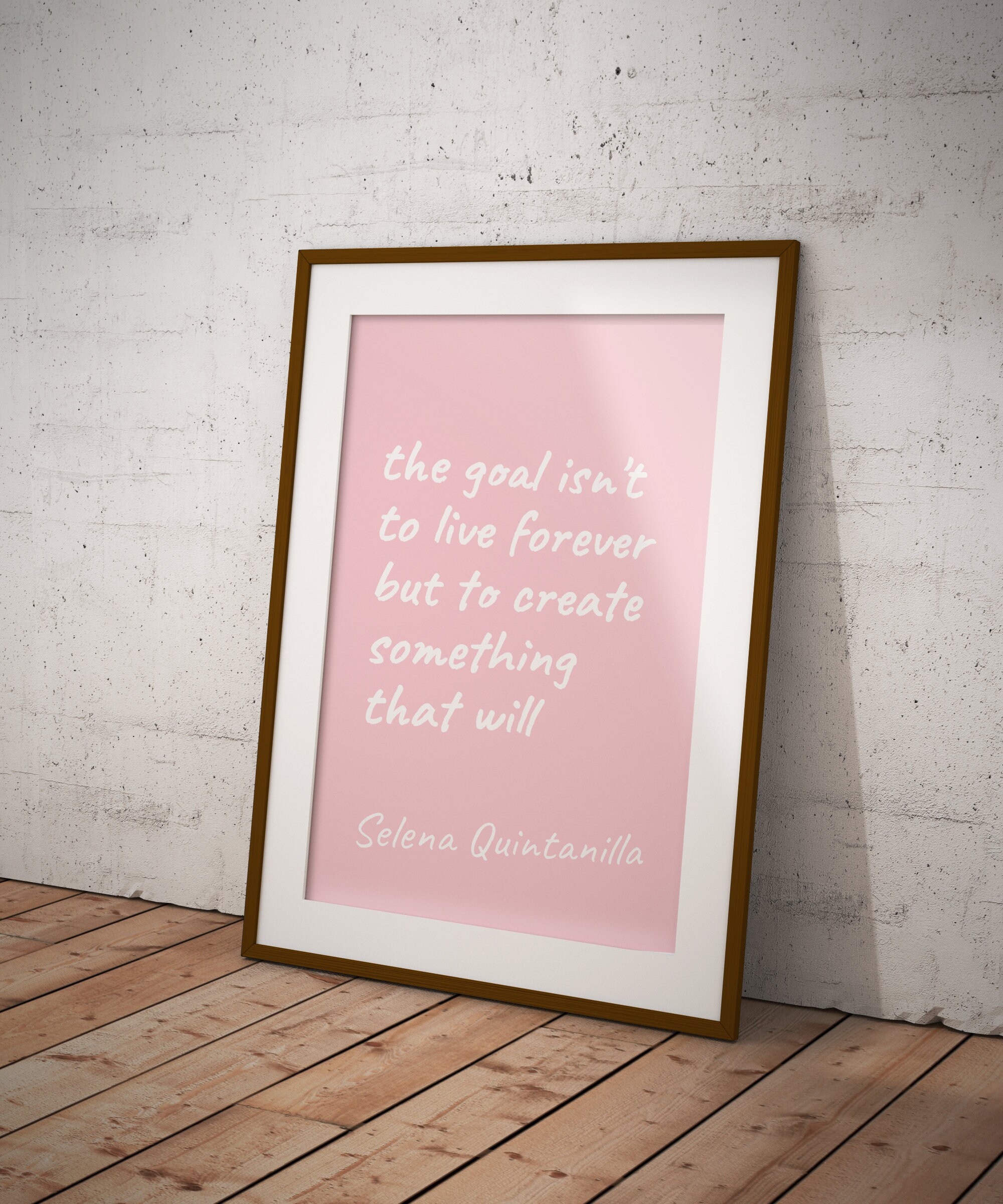 Selena Quintanilla Quote Poster. Latina Music Icon Wall Art. - Etsy