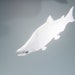 3D Papercraft Salmon Fish Trophy, Alaska Sockeye Paper Home Decoration ...
