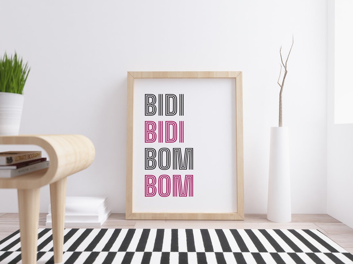 Bidi Bidi Bom Bom Poster. Selena Quintanilla Wall Art Gift - Etsy