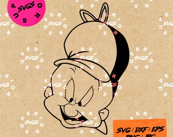 Elmer Fudd Svg | Etsy