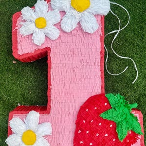Berry First Birthday Piñata, Strawberry Theme Party Decor - Etsy