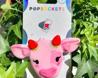 Strawberry Popsocket - Etsy