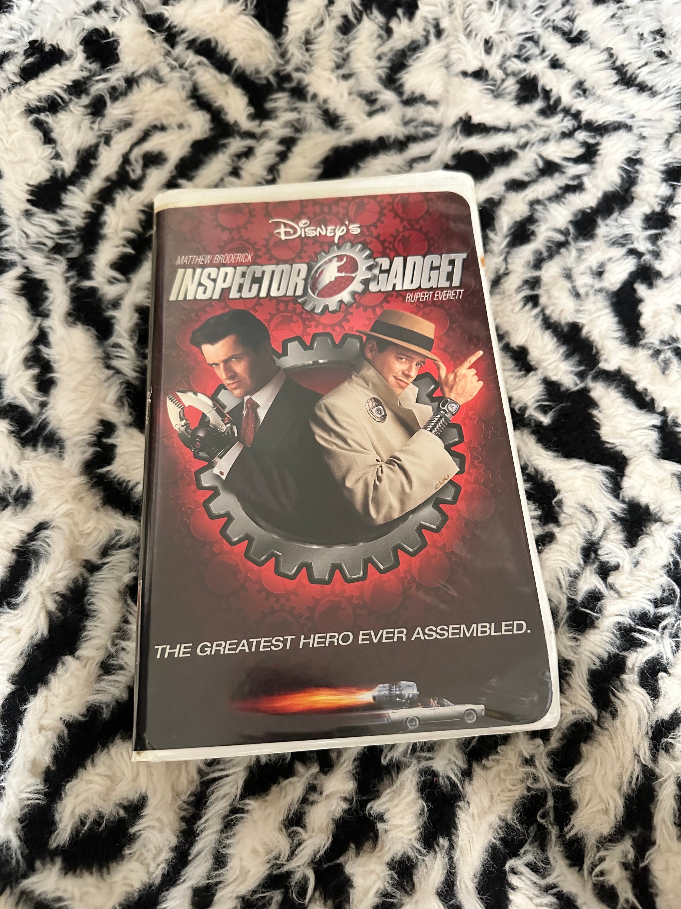Inspector Gadget (1999) VHS - Matthew Broderick, Rupert Everett, Disney ...