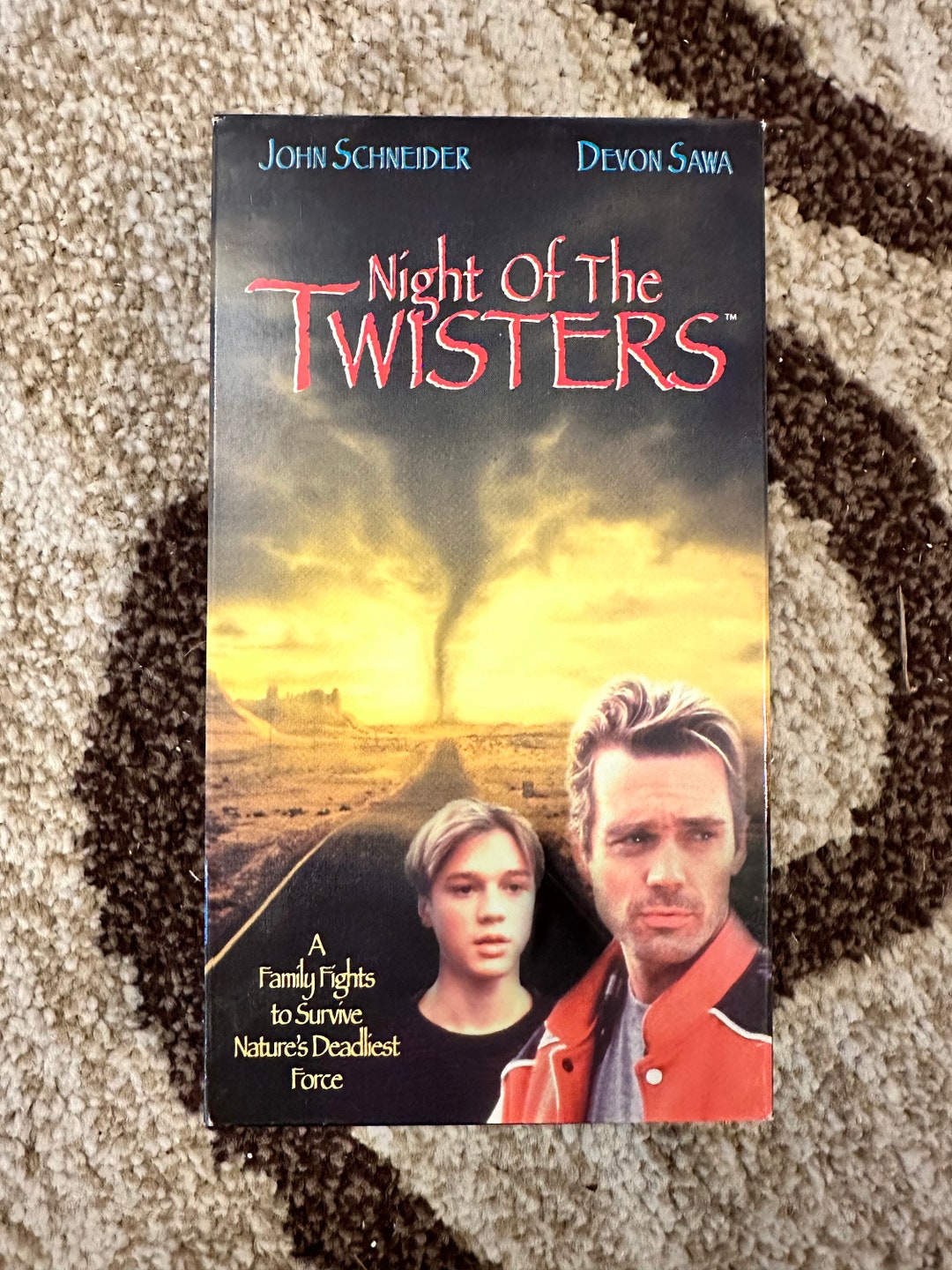 Night of the Twisters VHS | Goodtimes Home Video | Classic Disaster ...