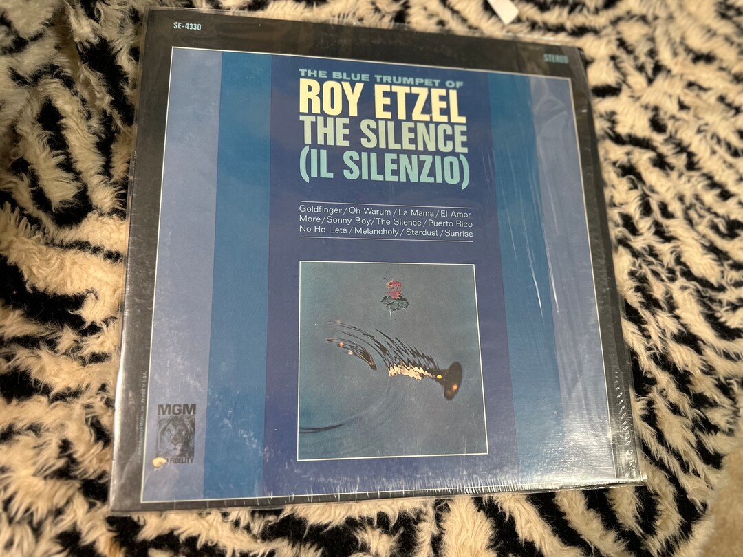 Vintage “the Blue Trumpet of Roy Etzel the Silence (il Silenzio)” Vinyl ...