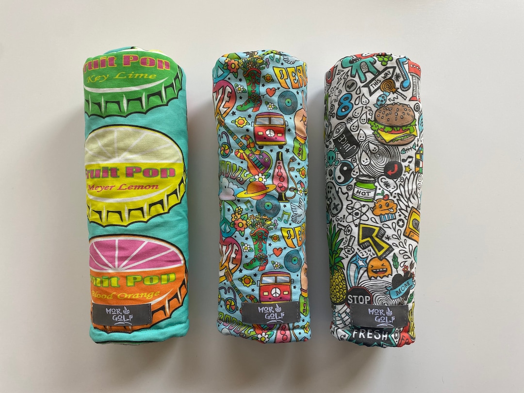 Citrus Pop Tops - Groovy - Doodle - Mor Golf Headcovers - Driver ...