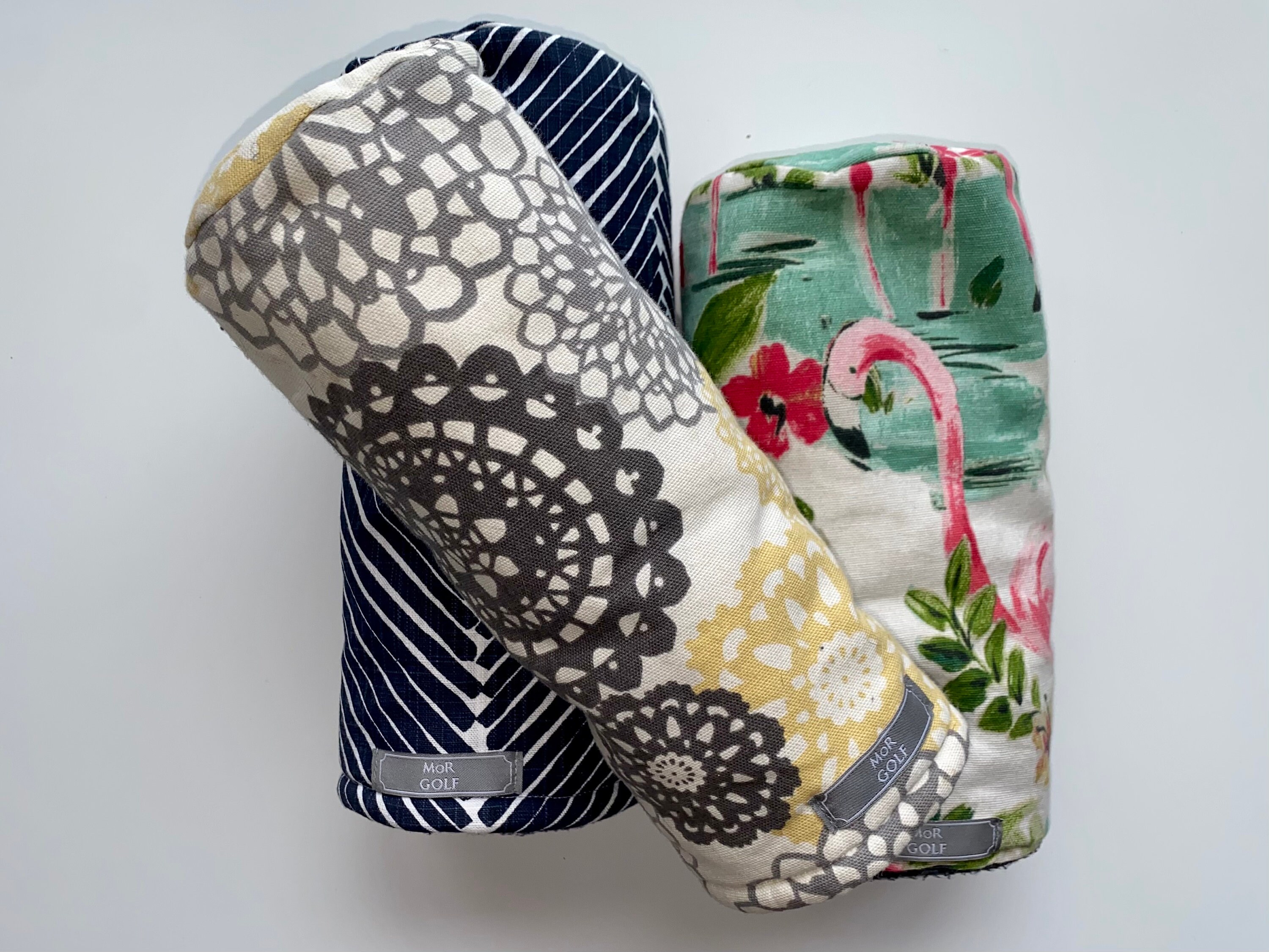 Flamingo - Isabelle Floral - MoR Golf Headcovers - Driver - Fairway ...