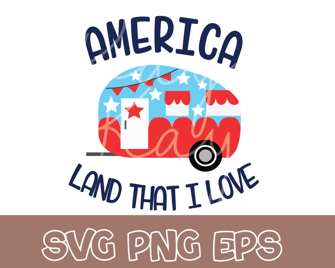 Camping - 4th of July - PNG/SVG/EPS - Etsy