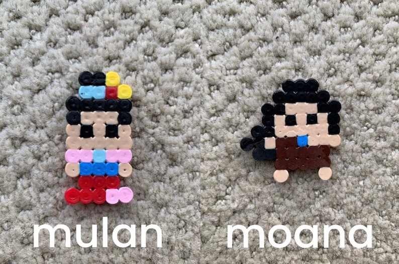 Perler Beads Disney Princess Collection - Etsy