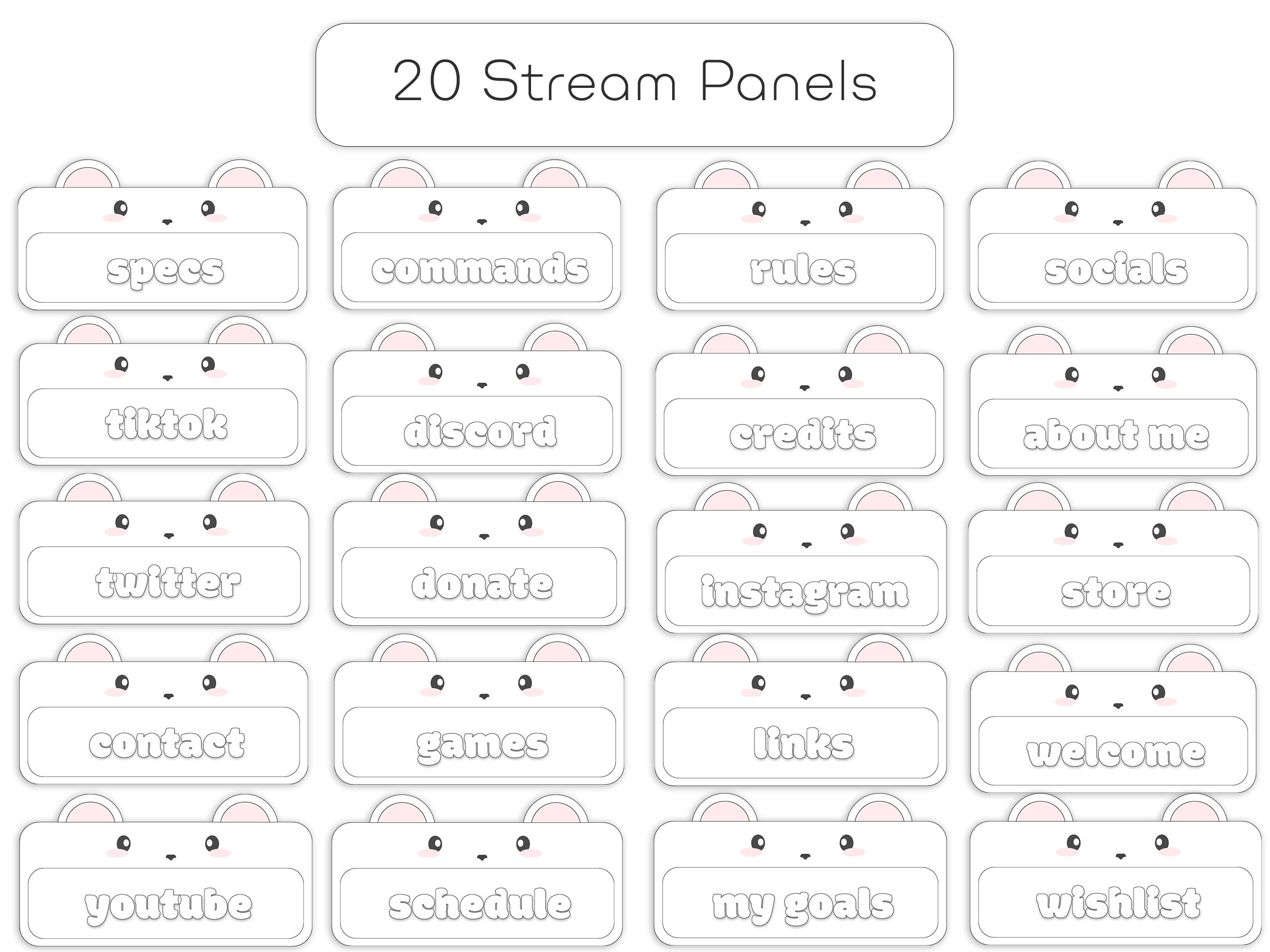 Twitch Stream Package - Polar Bear - Streamer Graphics - Twitch ...