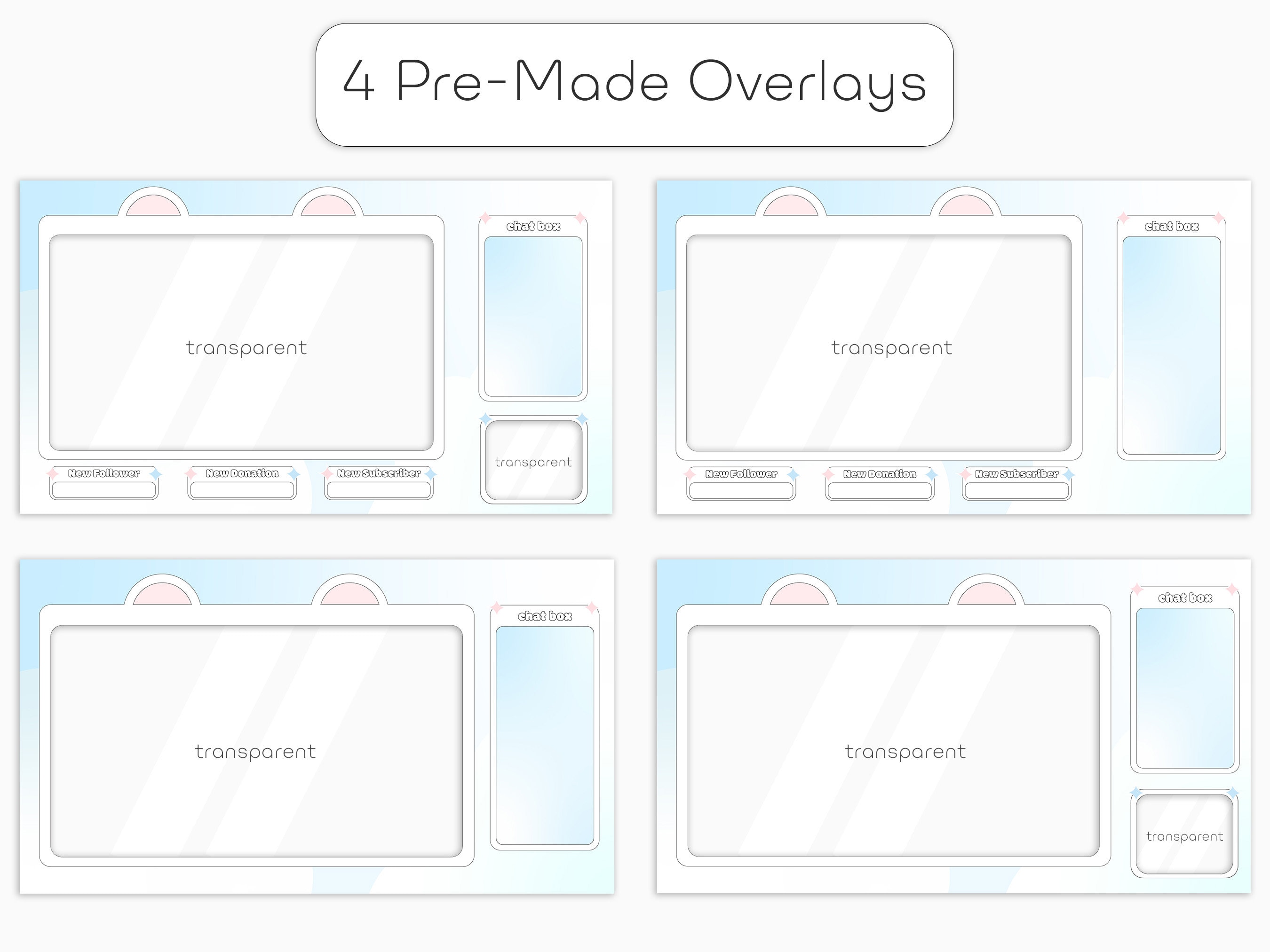 Twitch Stream Package - Polar Bear - Streamer Graphics - Twitch ...