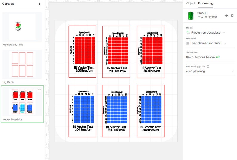 JIG STL File for XTOOLS F1 25x50mm Stainless Steel Jig Stl File ...