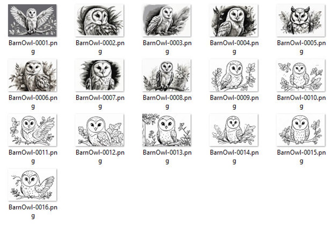 Barn Owls SVG PNG JPG Files for Laser, Cricut, Svg Bundle - Owls ...
