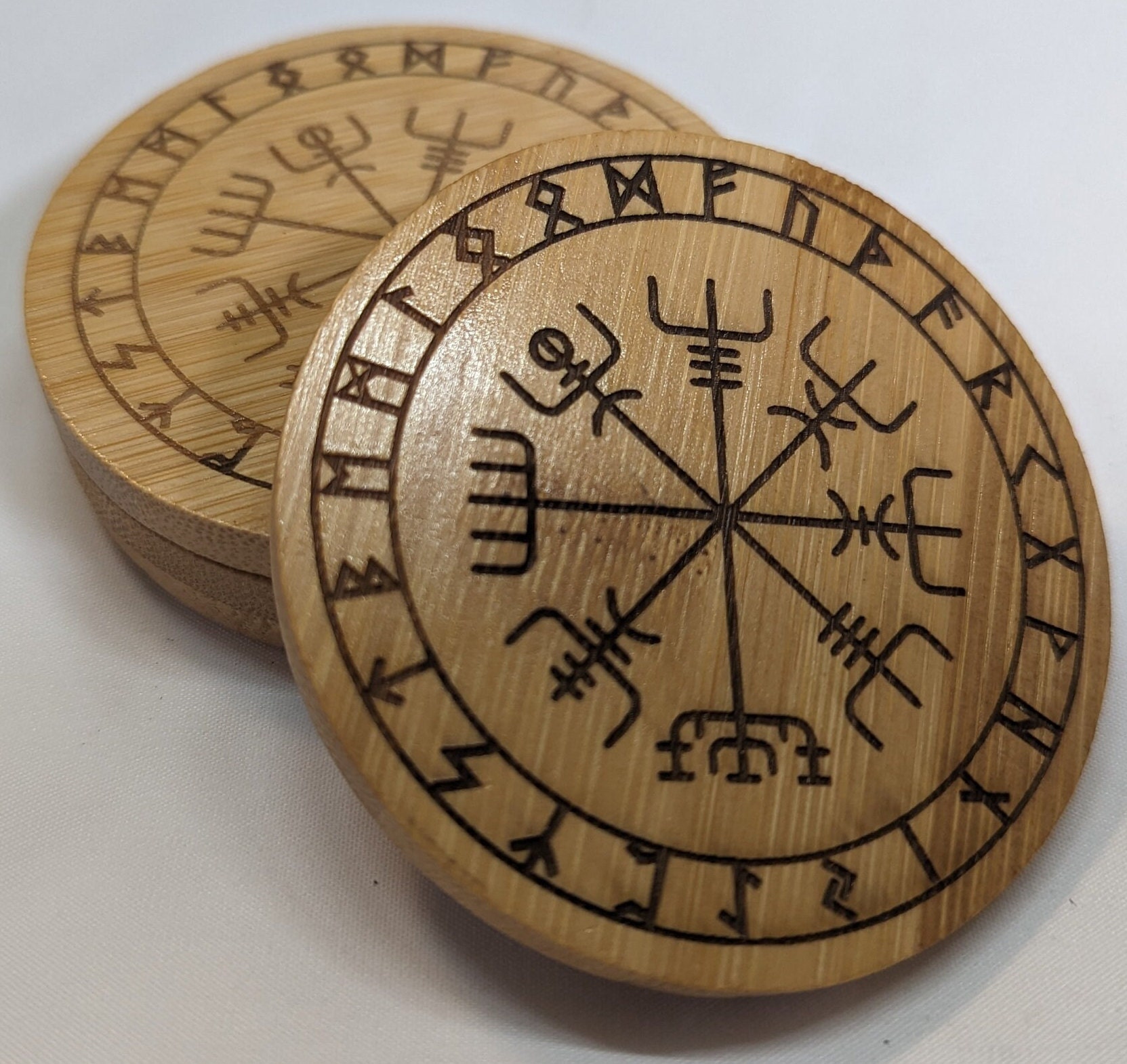 Viking Wayfarer Coasters the Travel Charm - Etsy