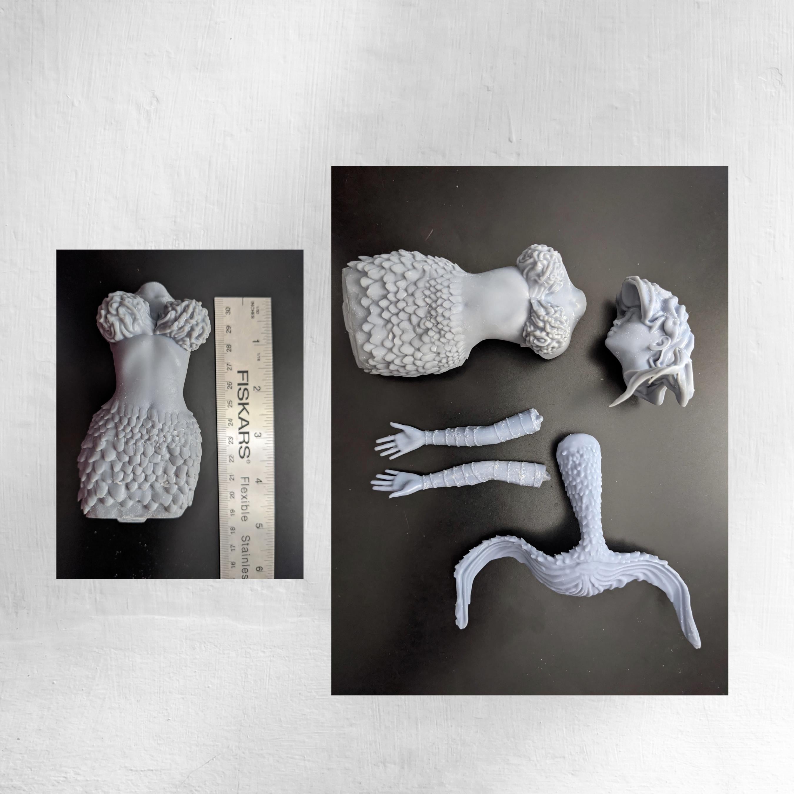 Mermaid STL 3D Printable STL File With Both Safe and NSWF Option 3D ...