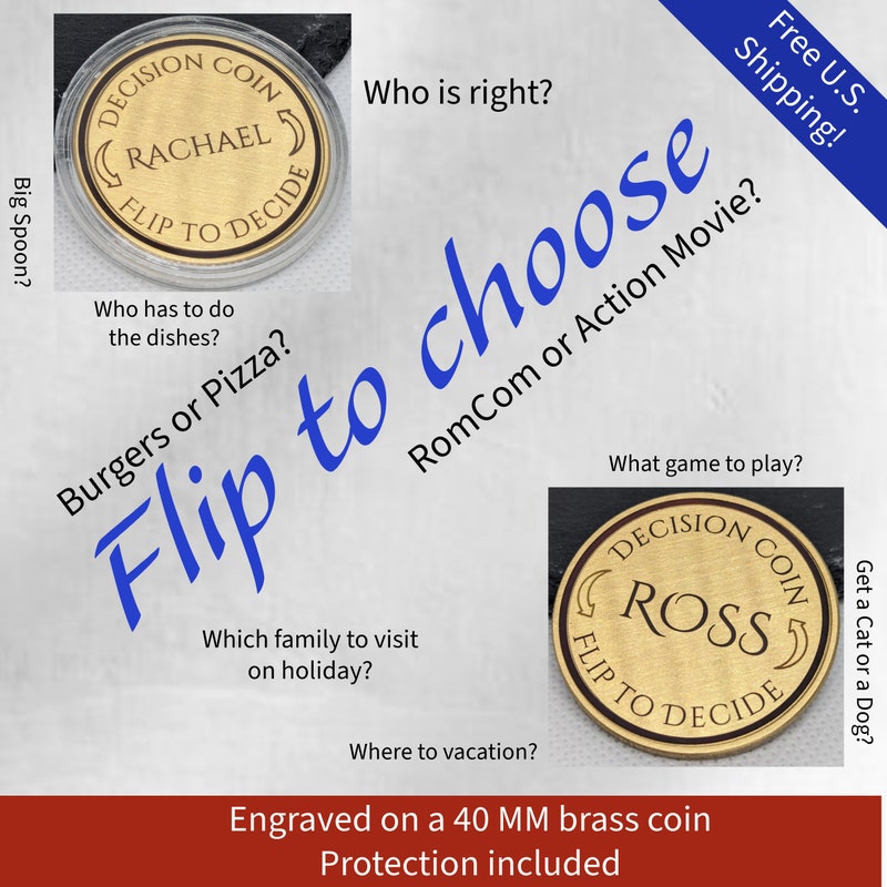Flip a Coin - Etsy