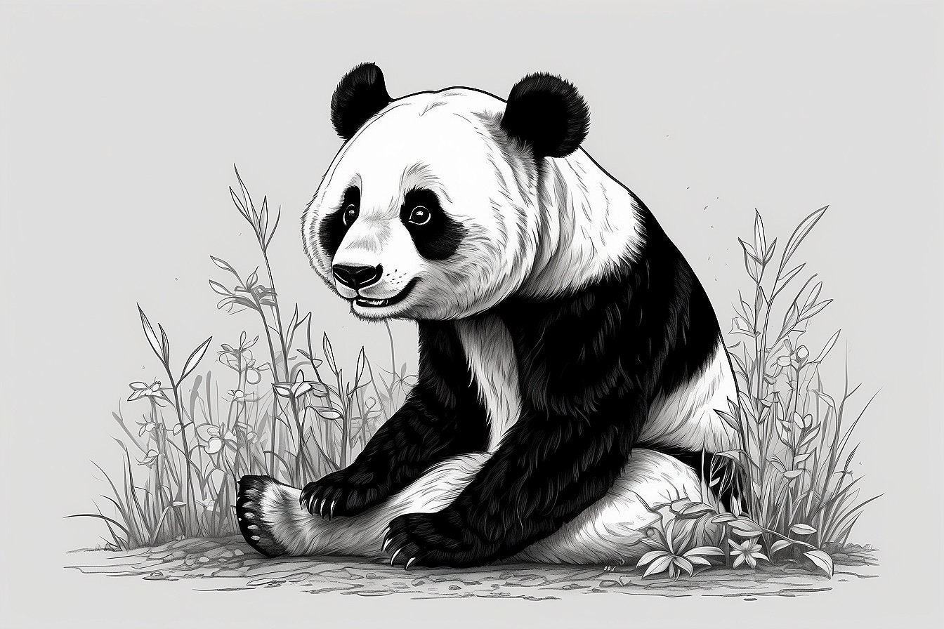 Panda Bears SVG PNG Files for Laser, Cricut, Svg Bundle - Pandas ...