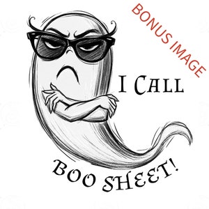 Boo Sheet! Sublimation Art Hi-res PNG File, Halloween Art |sublimation ...