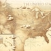 Fantasy America Map Antique Parchment Styled Map of USA Vintage, Aged ...