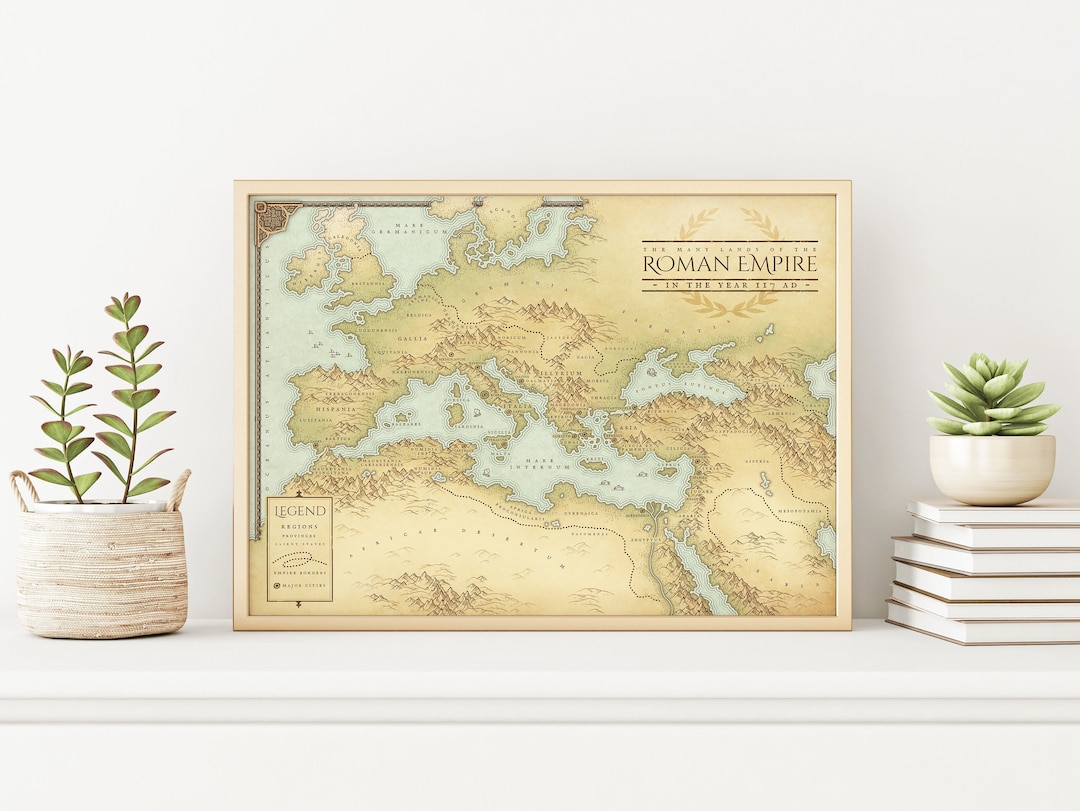 Ancient Rome Map - Roman Empire Map, Classical Rome - Ancient Rome ...