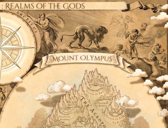 Map Of The Underworld Greek Mythology