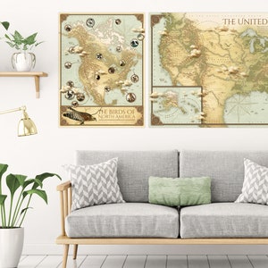 Fantasy Map of USA - Map of America - Light Fantasy American Poster ...