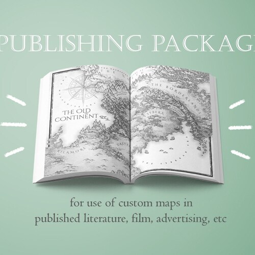 Custom Fantasy Map - Etsy