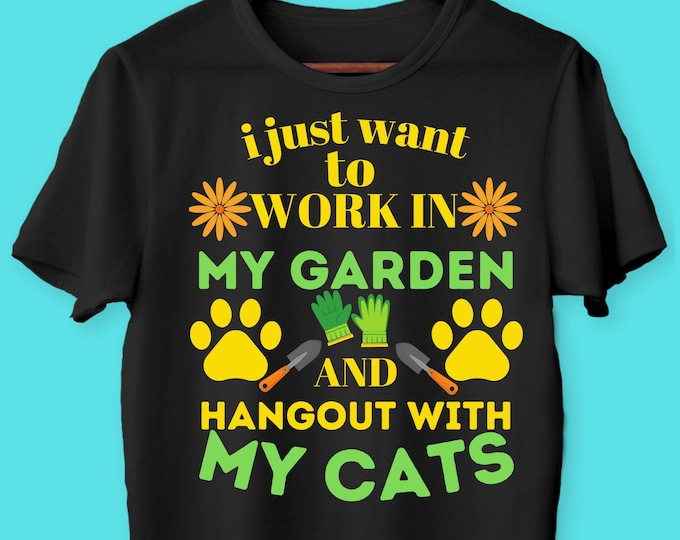 Gardening T-shirt, Gardening Gift, Gardener Tshirt, Plant Tee, Funny ...