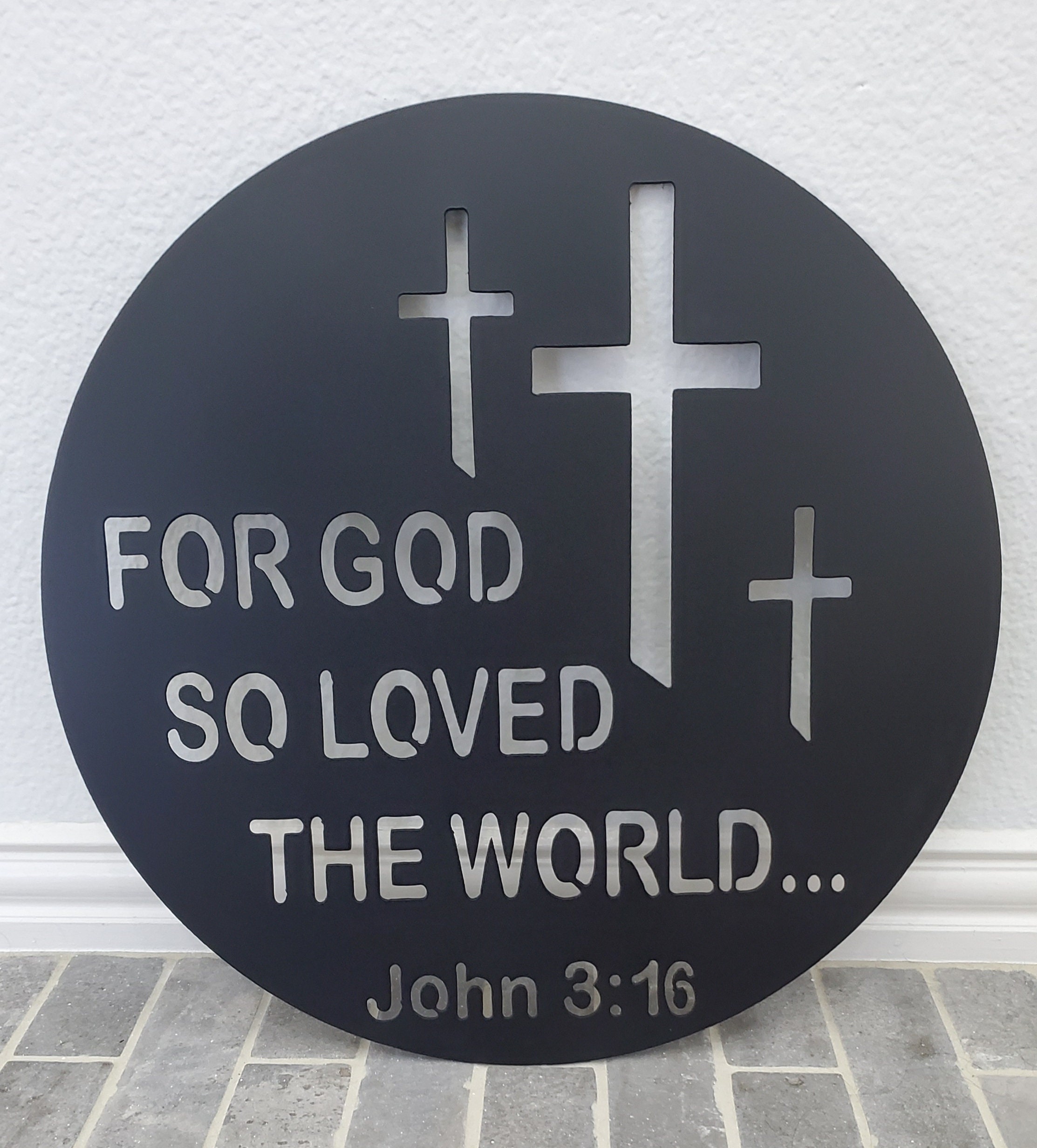 For God so Loved the World - SVG File - Etsy