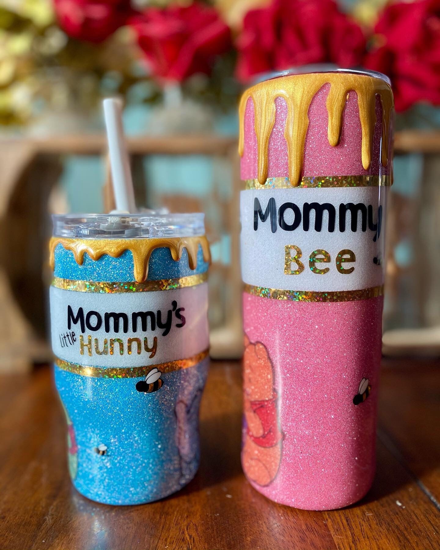 Mommy And Me Tumbler Set Etsy