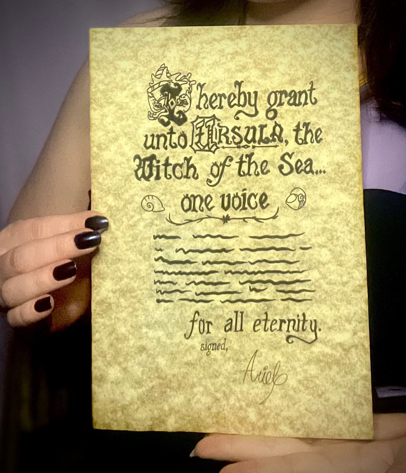 Ursulas Contract - Etsy