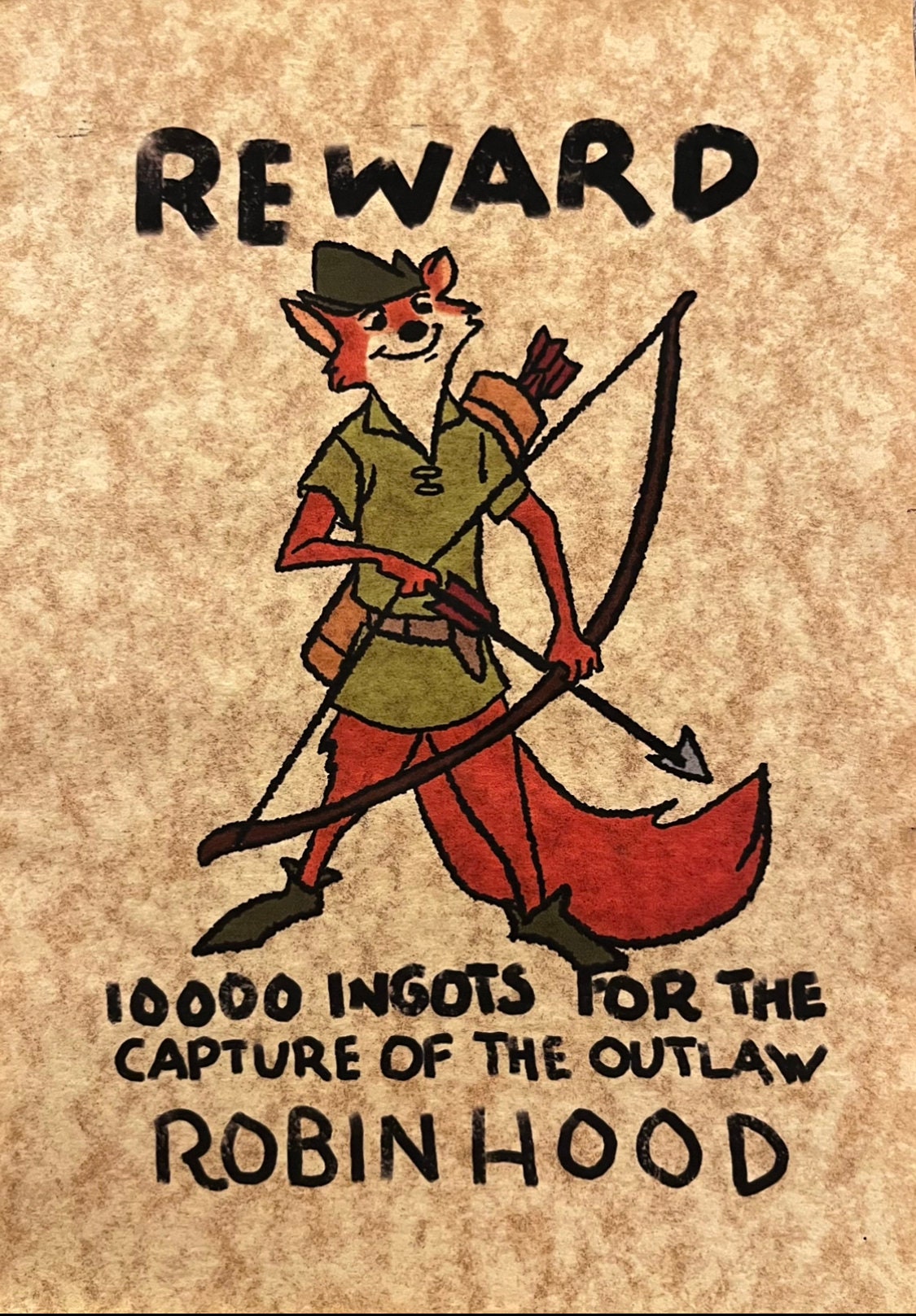 Robin Hood Reward Flyer - Etsy