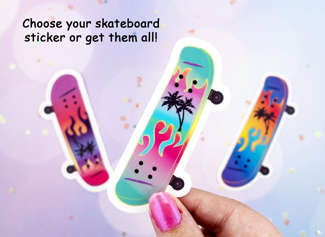 Skateboard Stickers for Teen, Pick Your Sticker, Skateboarding Stickers ...