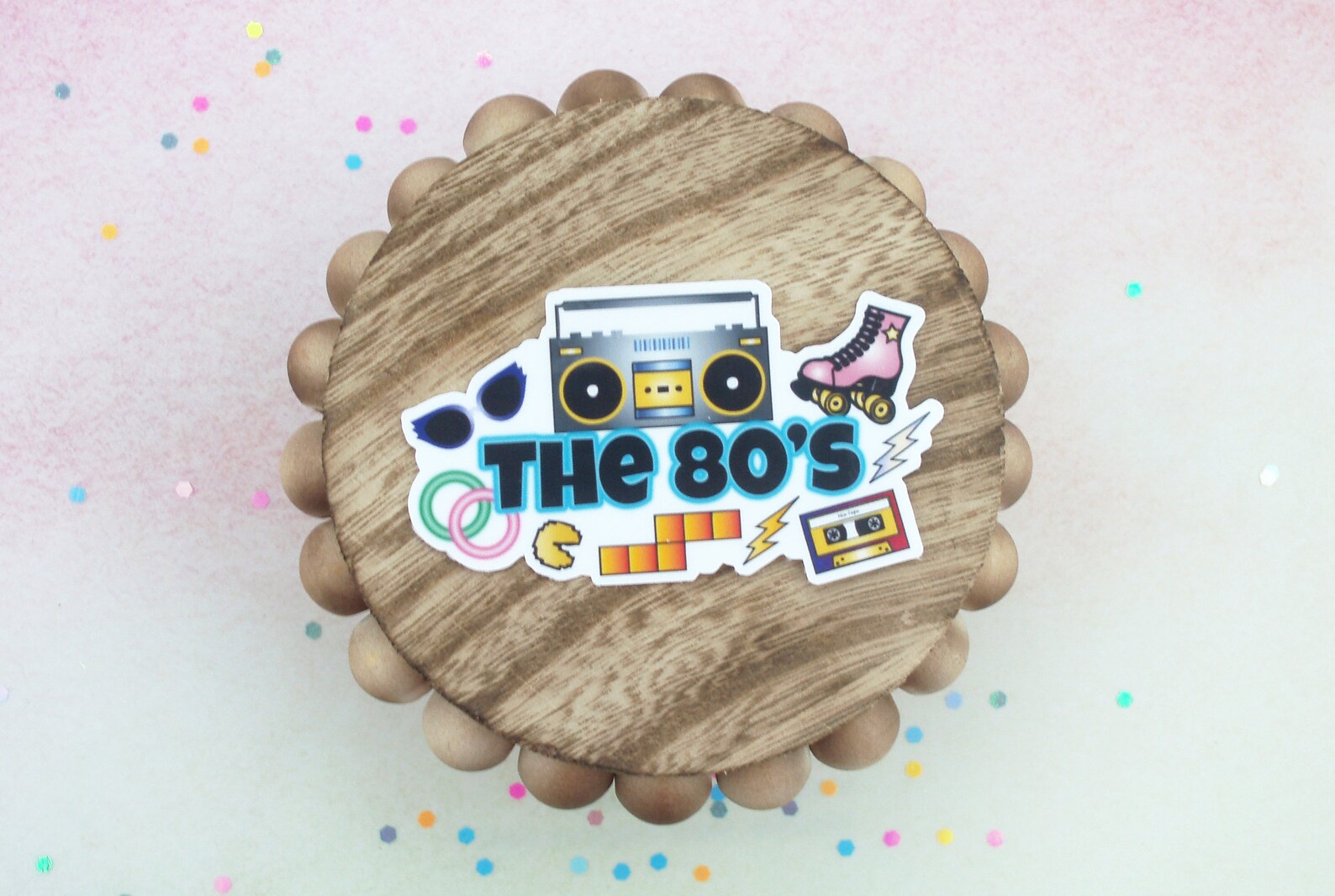 The Eighties Sticker Decade Sticker the 80's Nostalgia - Etsy