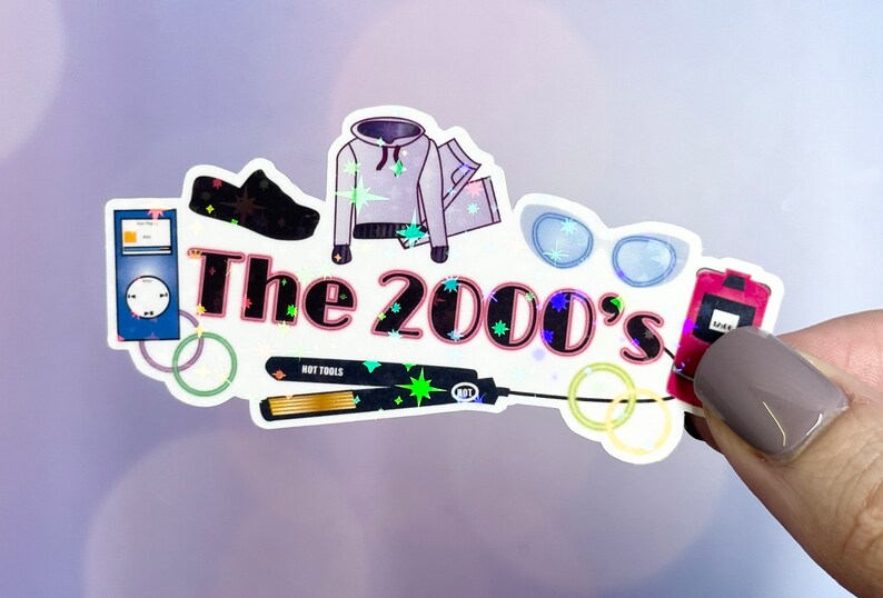 Millennial Sticker Y2K Sticker Teenage Girl Gifts - Etsy