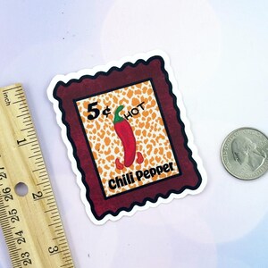 Chili Pepper Sticker for Waterbottle, Chili Pepper Decal for Laptop ...