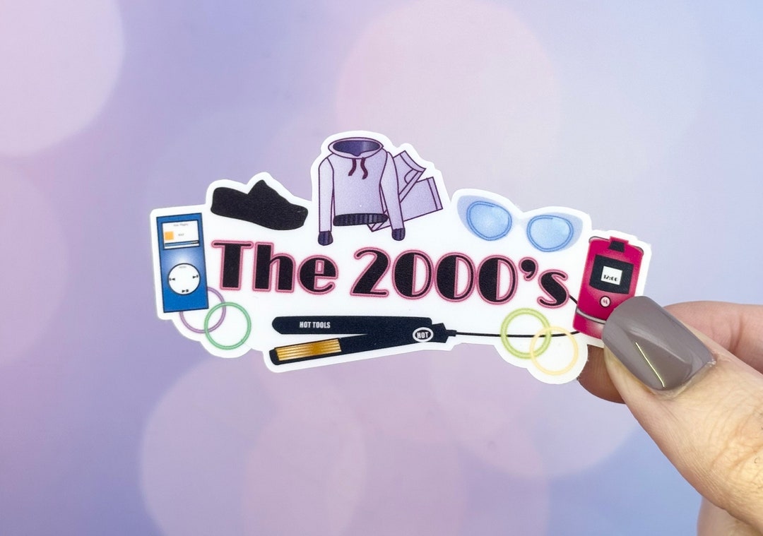 Millennial Sticker, Y2K Sticker, Teenage Girl Gifts, Waterbottle ...