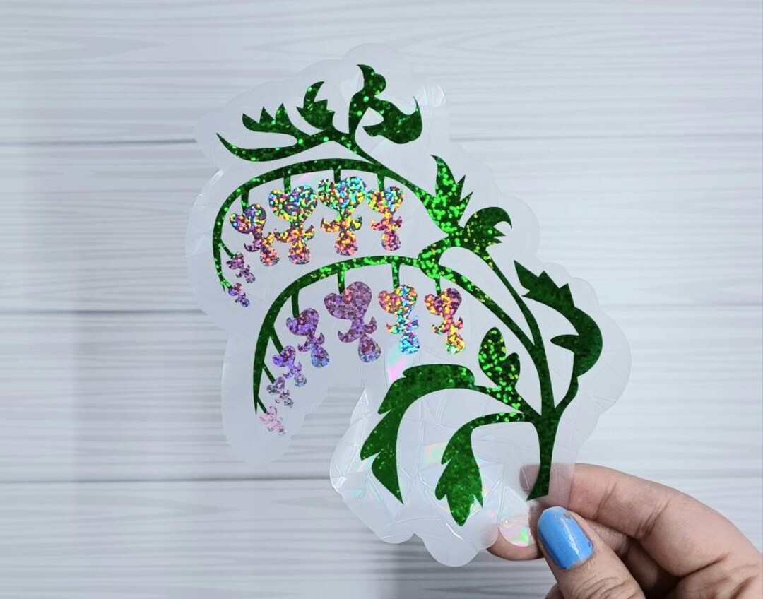 Bleeding Heart Flower Suncatcher, Prism Suncatcher for Window, Gifts ...