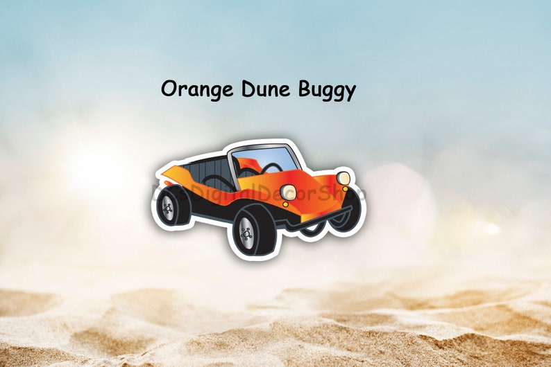 Car Stickers Dune Buggy Automotive Decor Waterbottle - Etsy