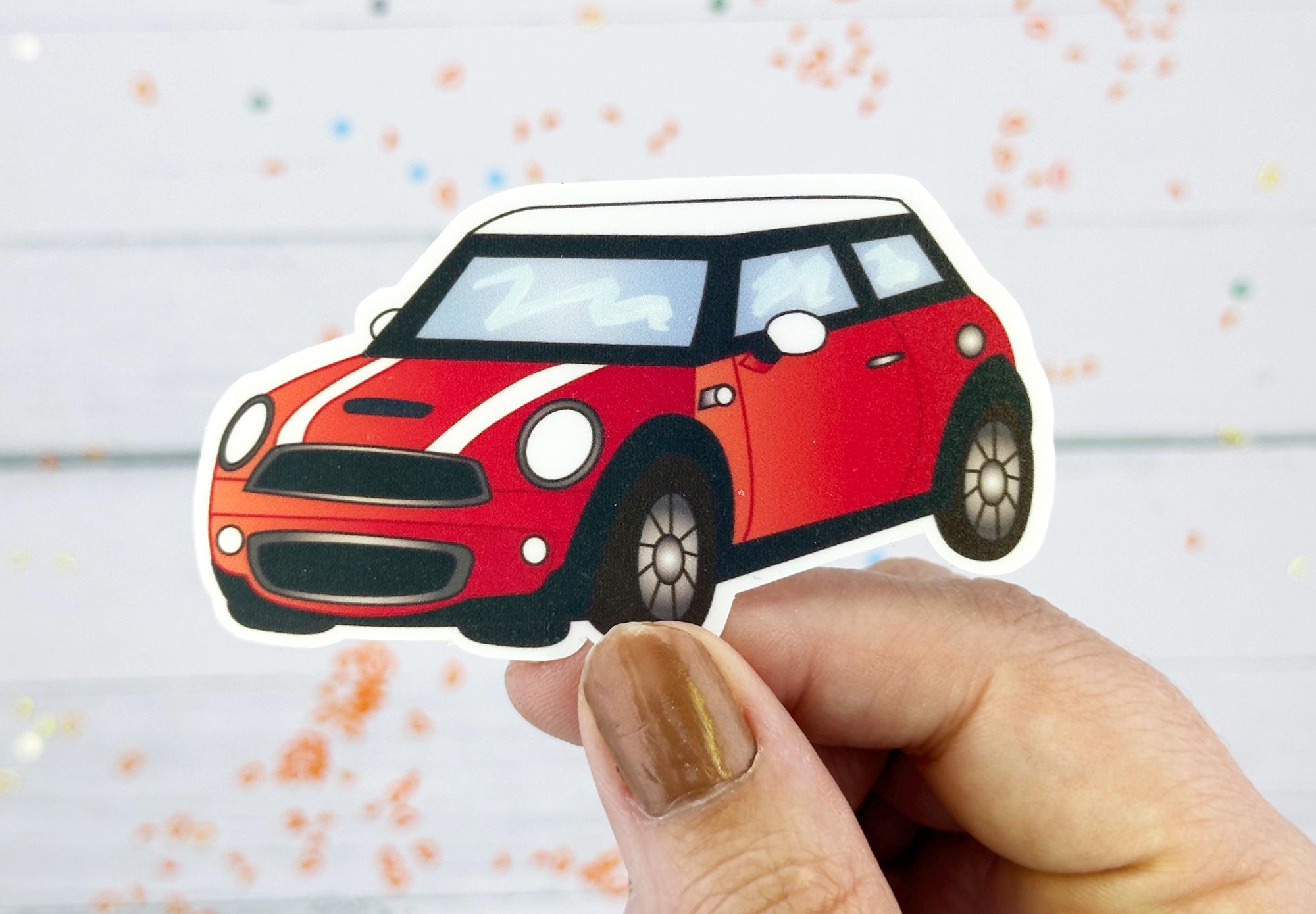 Mini Car Stickers, Car Stickers, Water Bottle Stickers, Automotive ...