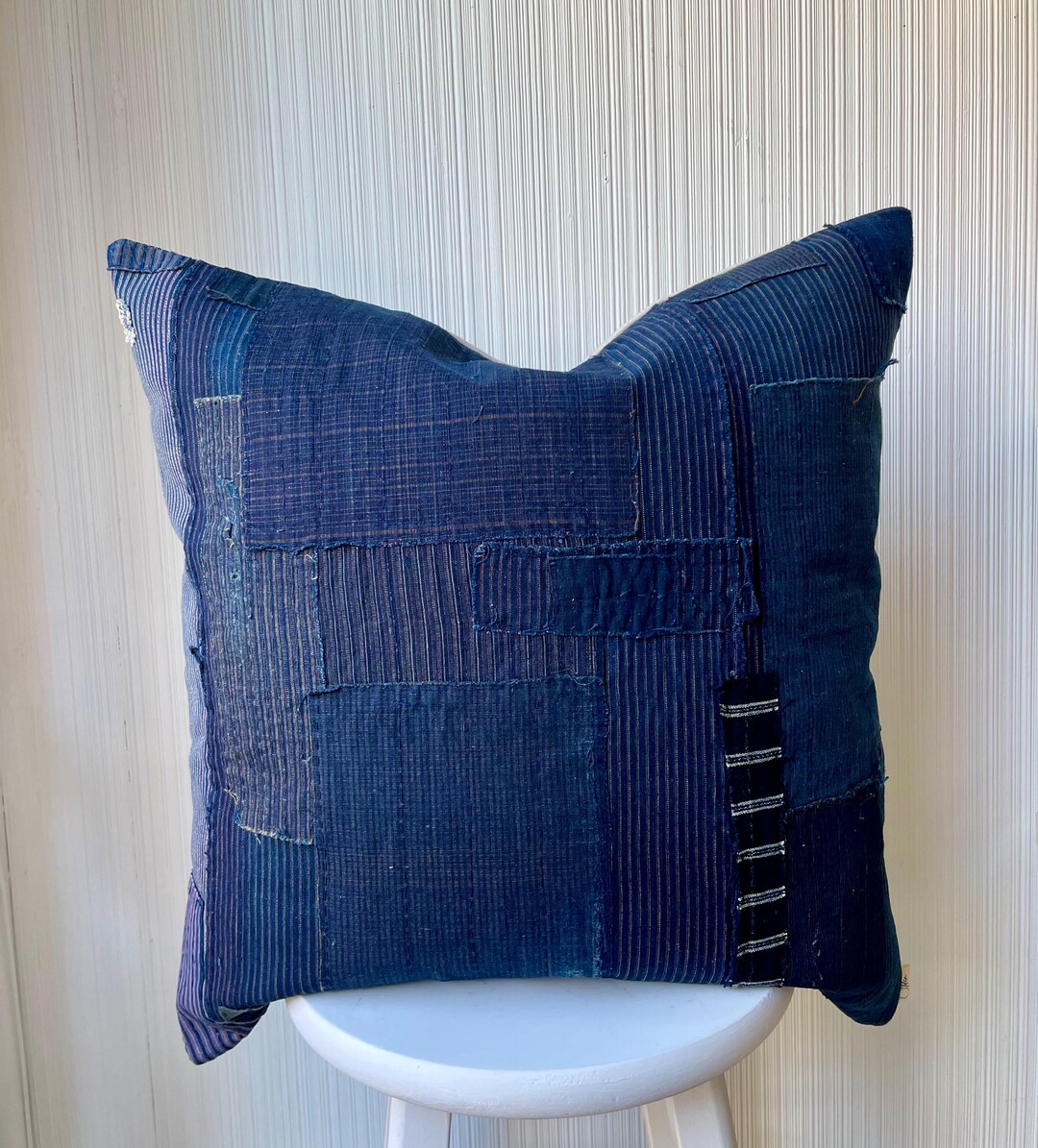 Vintage Japanese Boro Pillow Cover/handmade Pillow/boro Pillow/bespoke ...